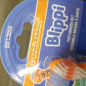 blippi | Toys | Official Blippi Soft Tooth Brush Cup Set | Poshmark